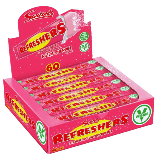 Box of Refreshers Strawberry Chew Bar | 60 x 18g - NetCrisps