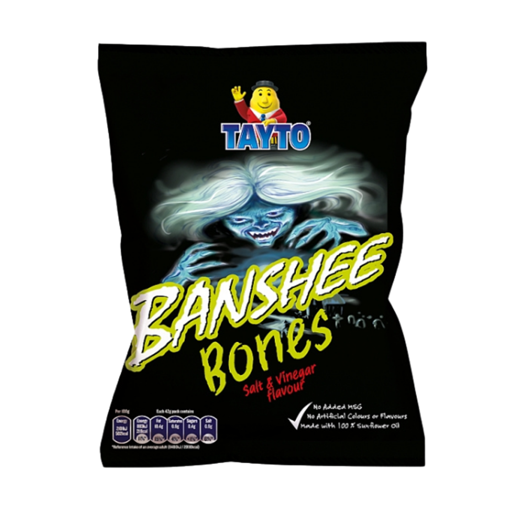 Banshee Bones 👻 | Box of 32 Packets (37G) — NetCrisps