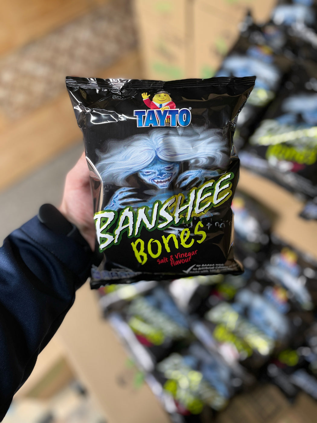 Banshee Bones 👻 | Box of 32 Packets (37G) — NetCrisps