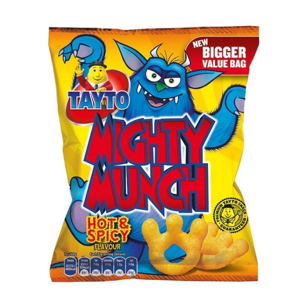 Mighty Munch | Box of 25 Packets (26g) | Netcrisps — NetCrisps